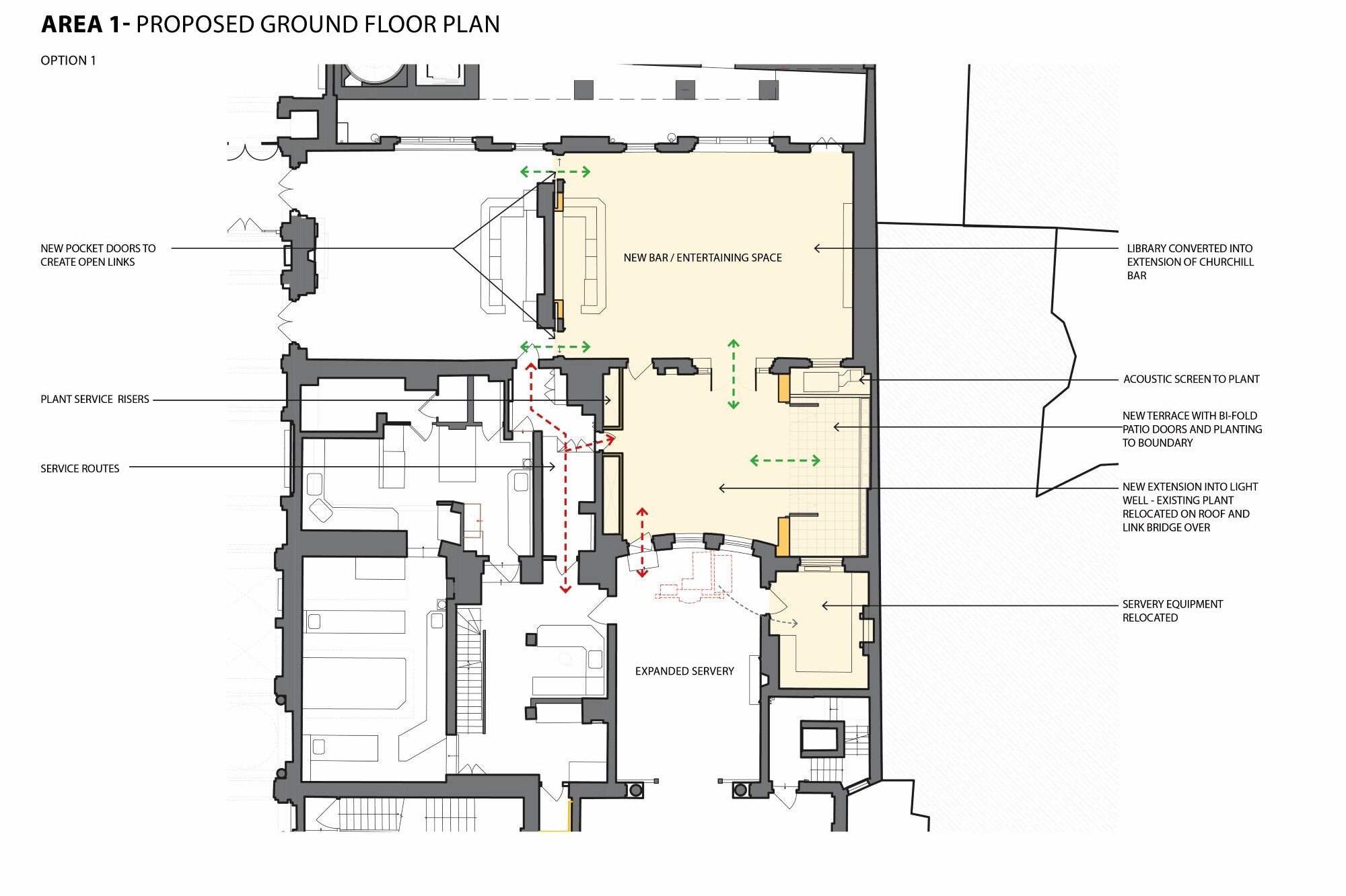 RAF Club Masterplan - Murphy Ballance