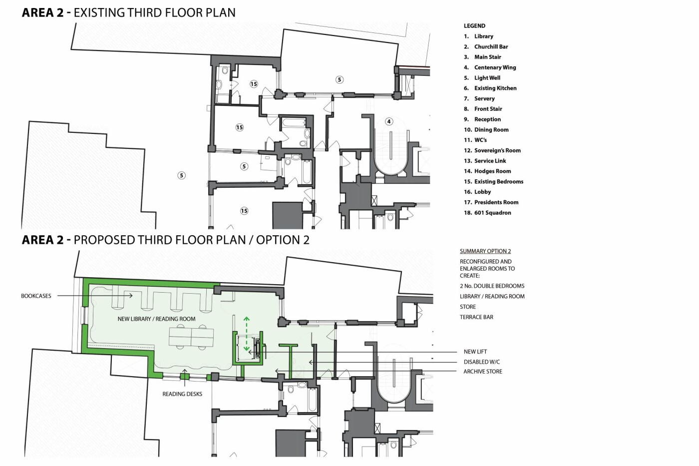 RAF Club Masterplan - Murphy Ballance