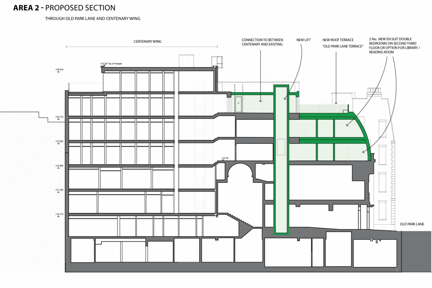 RAF Club Masterplan - Murphy Ballance